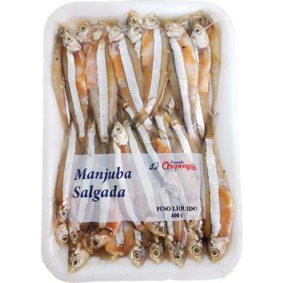 MANJUBA SALGADA 400G - Molicenter Arapongas