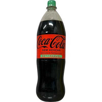 REFRIGERANTE SEM AÇÚCAR RETORNÁVEL COCA-COLA 2L - SUPERMERCADO FERREIRA