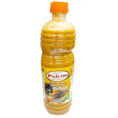 MOLHO PARA CHURRASCO TRADICIONAL POLLETO 500ML - BOM DIA GAZOLLA