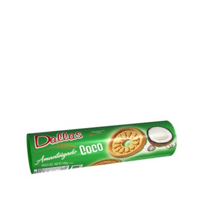 BISCOITO DALLAS AMANTEIGADO COCO PACOTE 100G - Supermercados Pires Loja 3