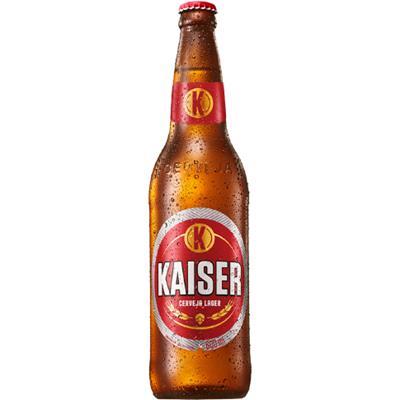 CERVEJA PILSEN LAGER RETORNÁVEL KAISER 600ML - SUPERMERCADO CAMELI AVENIDA