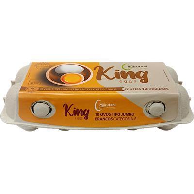 OVO BRANCO TIPO JUMBO KING EGGS 10UN - Molicenter Arapongas