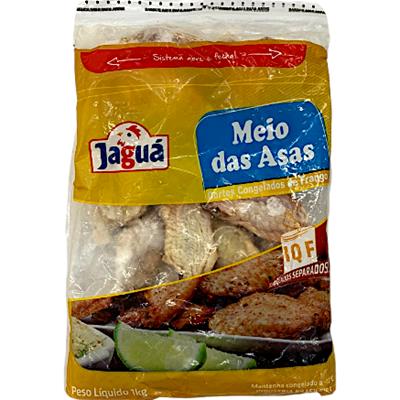 MEIO DA ASA DE FRANGO CONGELADO IQF JAGUÁ 1KG - O Kilão Supermercados